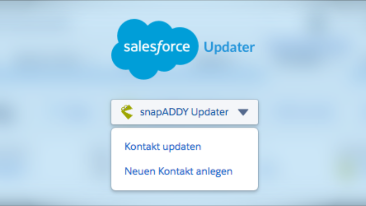 snapADDY Updater für Salesforce verfügbar | CRMmanager